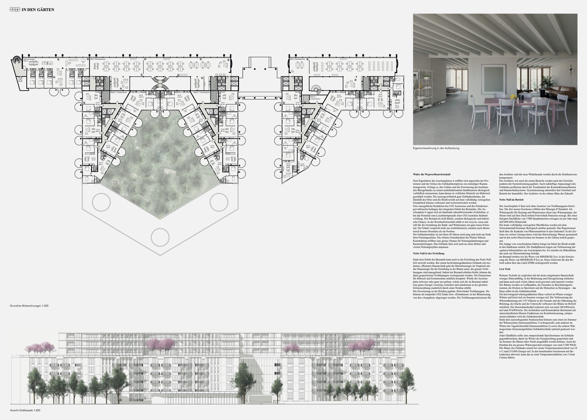 Transformation AESCHENPLATZ 6 BASEL - Staufer & Hasler Architekten